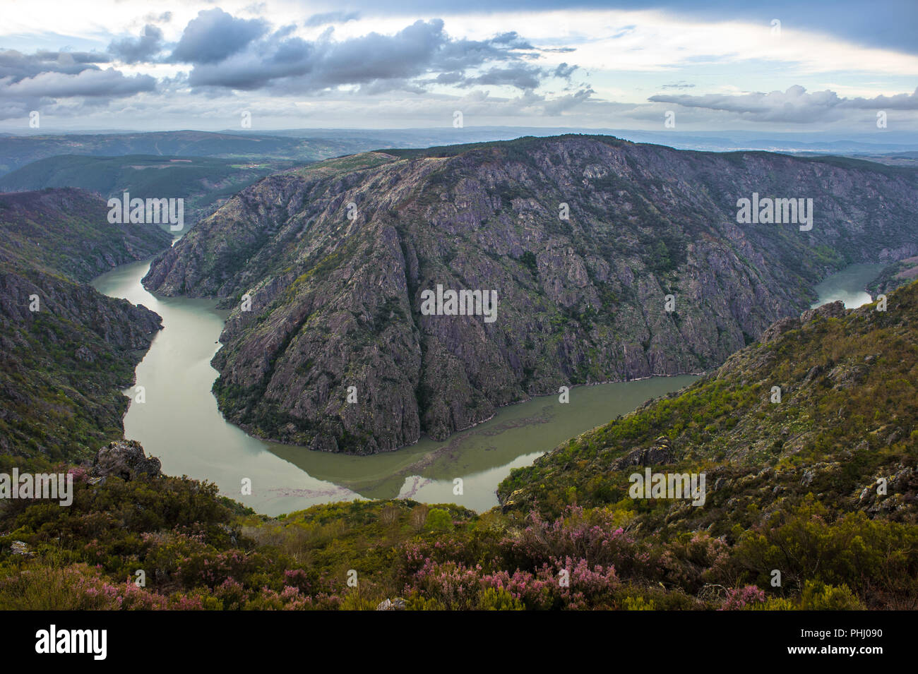 Canyon de Rio Sil in Galicia, Spain Stock Photo - Alamy
