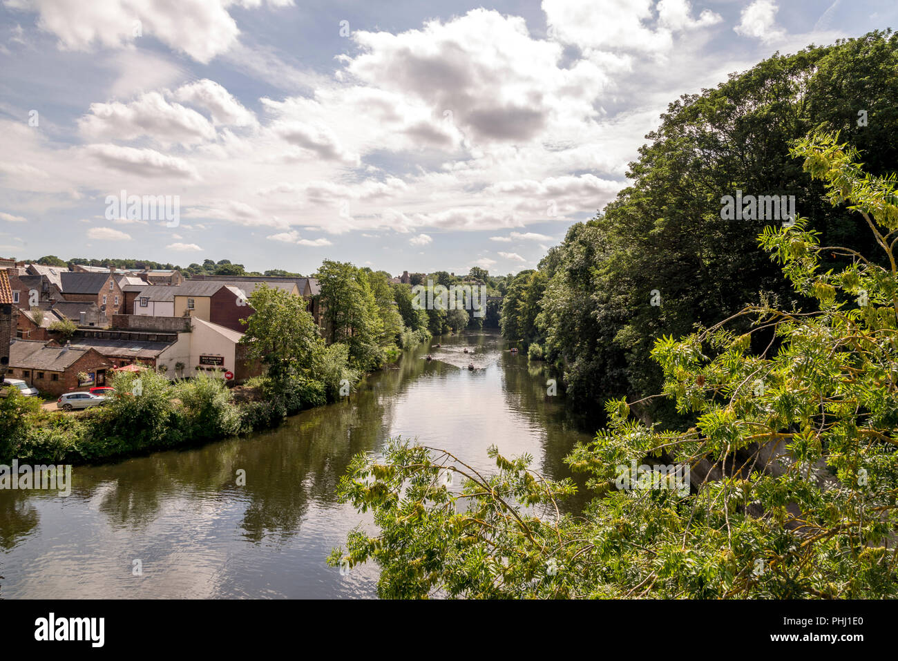Durham riverside pathway hi-res stock photography and images - Alamy