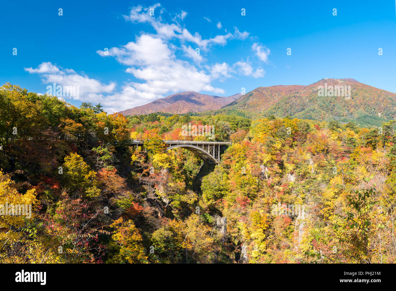 Naruko Gorge Miyagi Tohoku Japan Stock Photo - Alamy