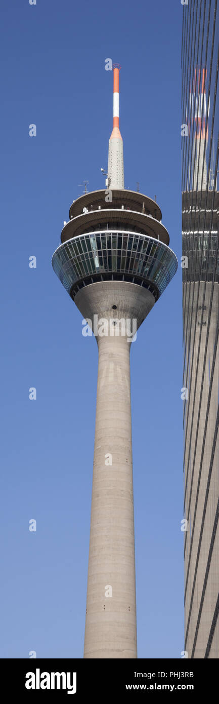 Rhine tower Duesseldorf Stock Photo - Alamy