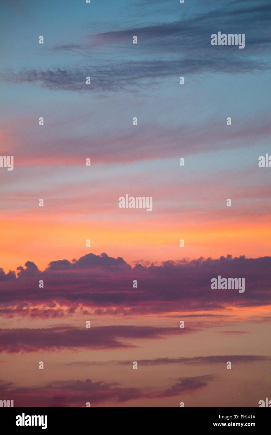 colorful and light clouds in the sky Stock Photo - Alamy