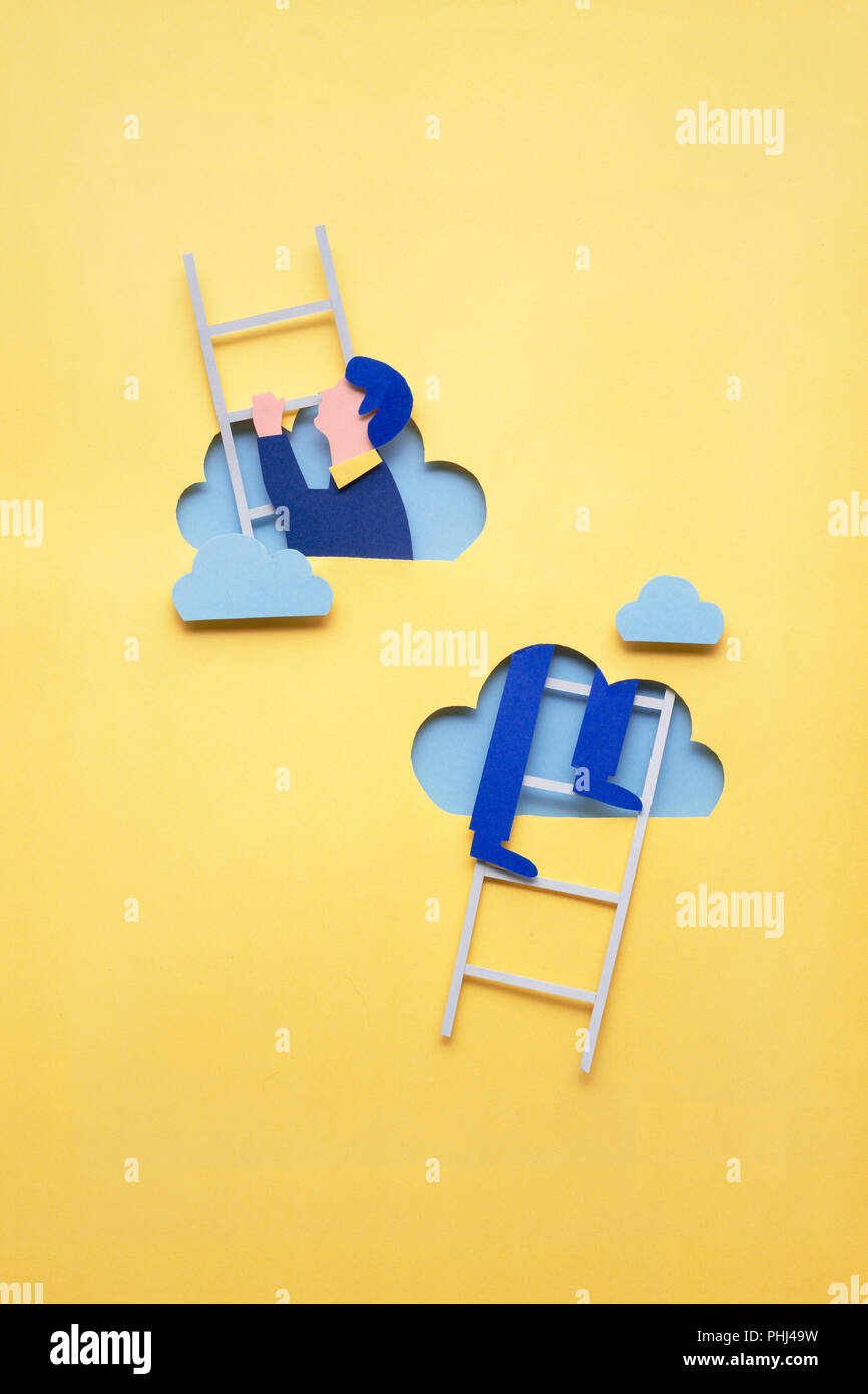 Climbing up hi-res stock photography and images - Alamy