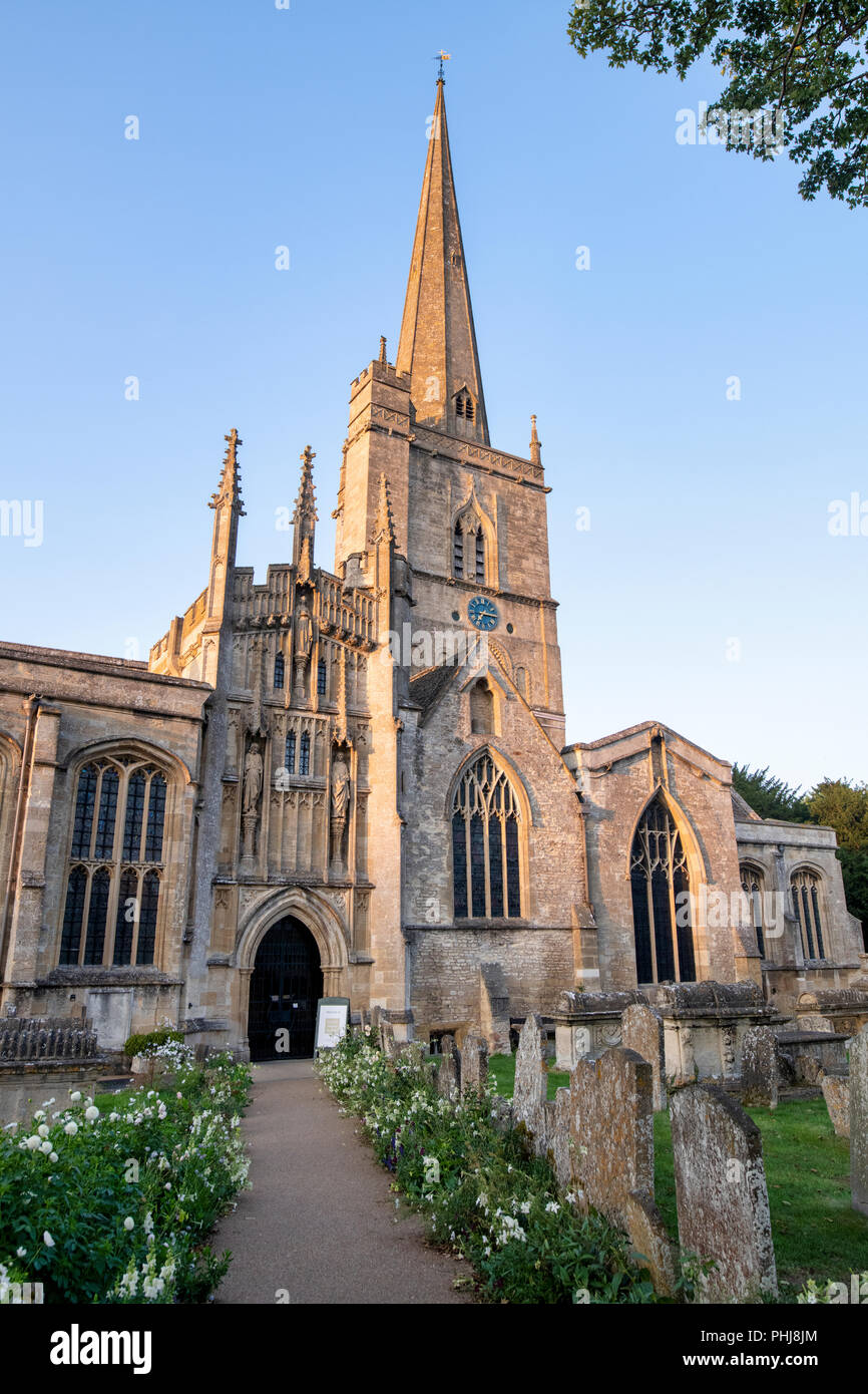 St John The Baptist Church. Burford, Cotswolds, Oxfordshire, England ...