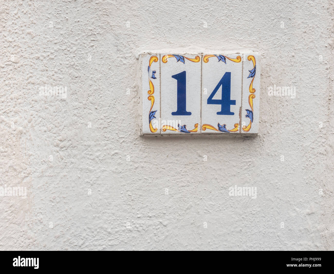 House number plaque hi-res stock photography and images - Alamy