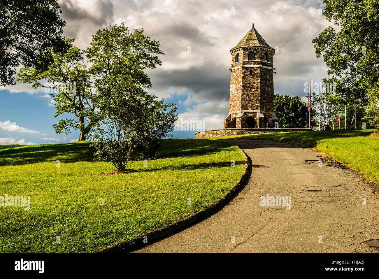 The Tower on Fox Hill Vernon, Connecticut, USA Stock Photo - Alamy