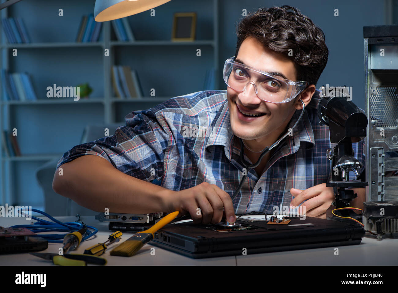 Circuit board stethoscope hi-res stock photography and images - Alamy