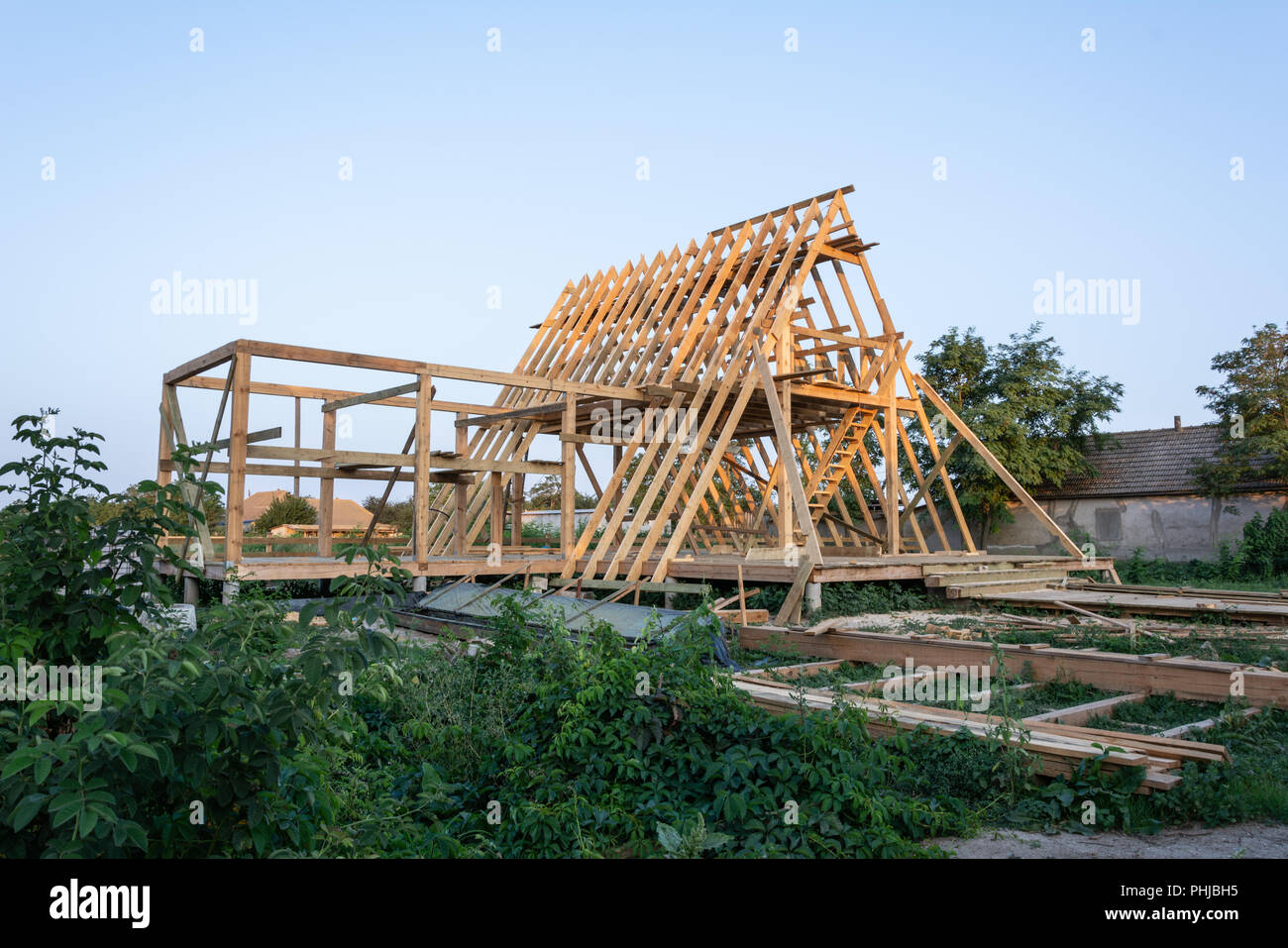 Construction frame sky architecture hi-res stock photography and images ...