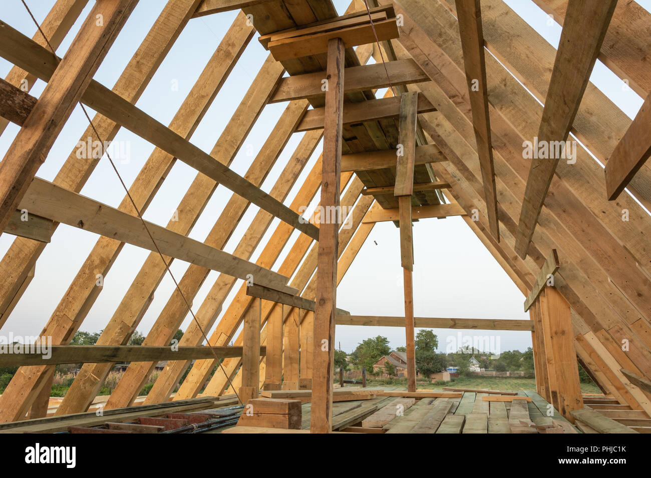 Roof frame hi-res stock photography and images - Alamy