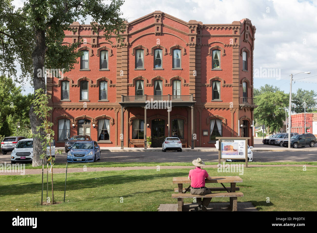 Grand Union Hotel is an Historic Landmark in Fort Benton, Montana, USA ...