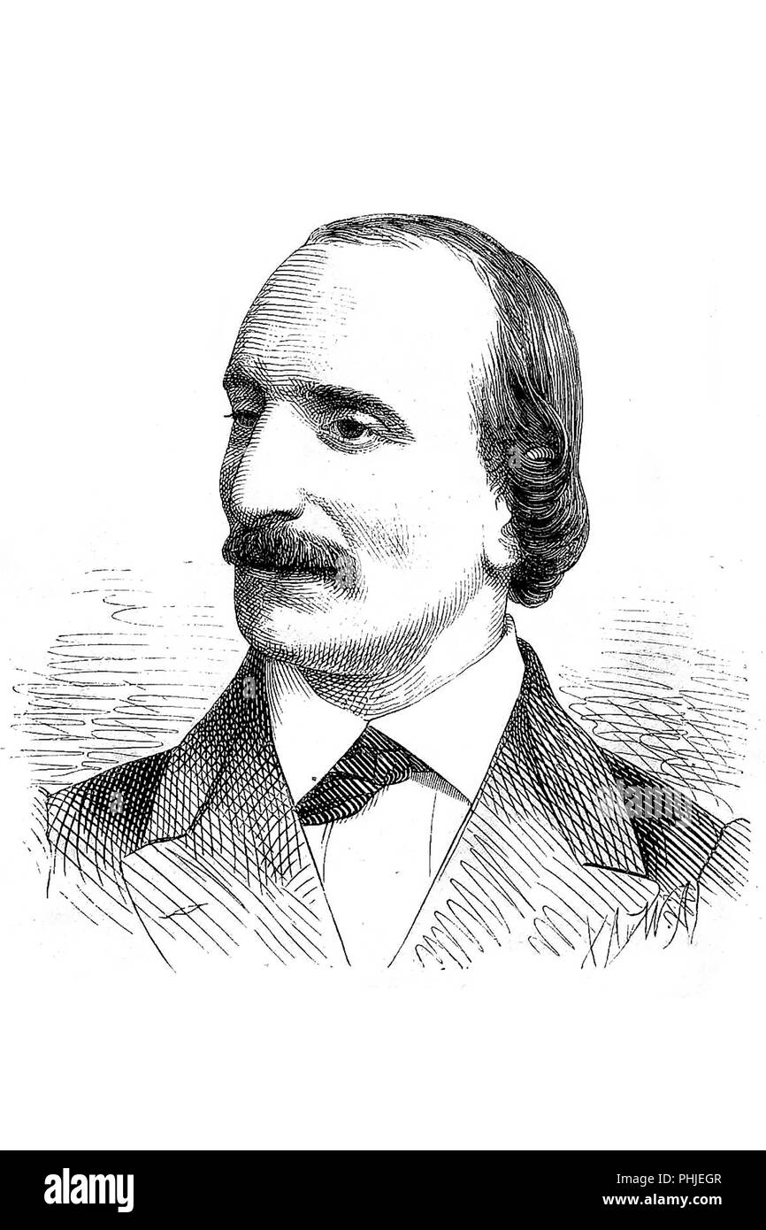 Portrait of Jacques Offenbach Stock Photo - Alamy