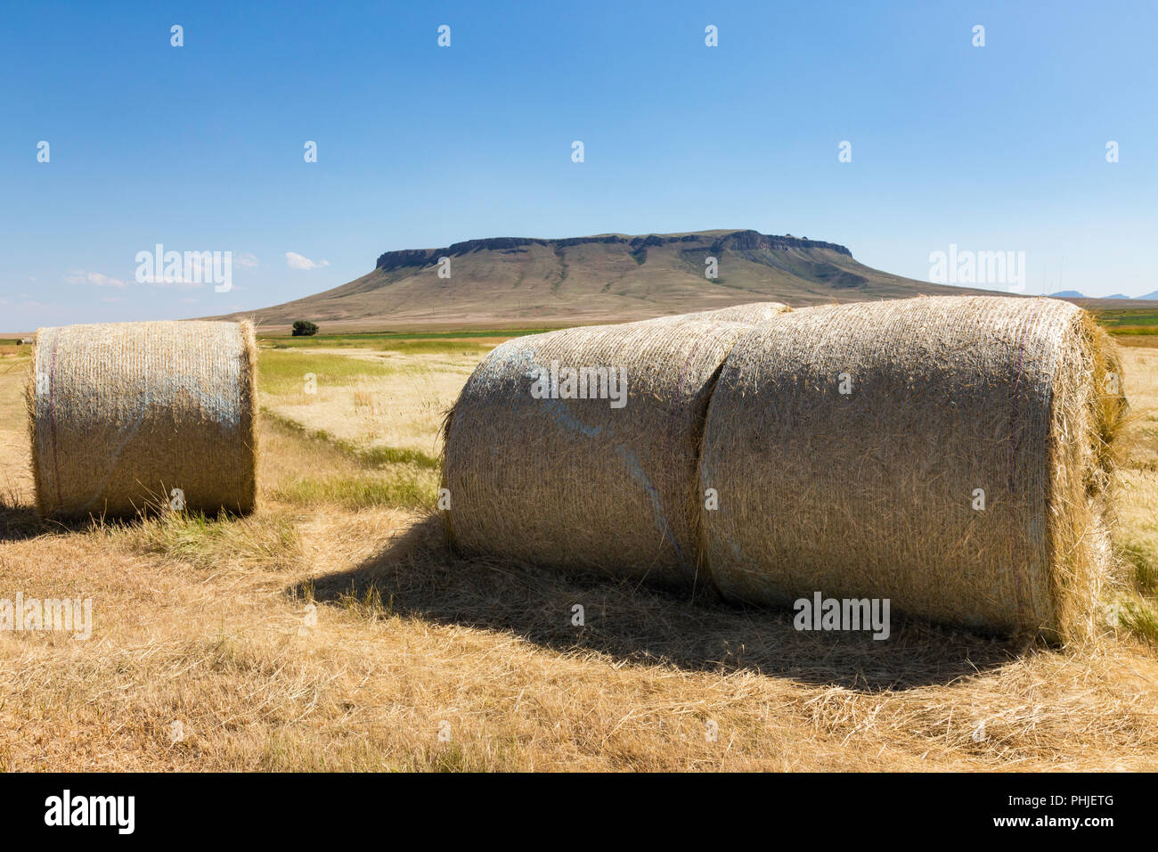 Square Butte is an iconic landmark in Montana, USA Stock Photo - Alamy