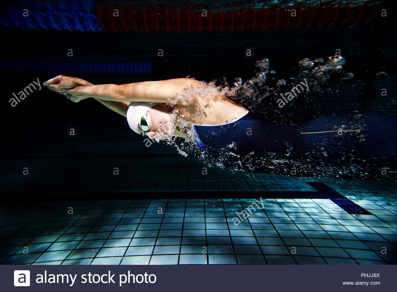Swimming Pool Lane Rope Stock Photos & Swimming Pool Lane Rope Stock ...