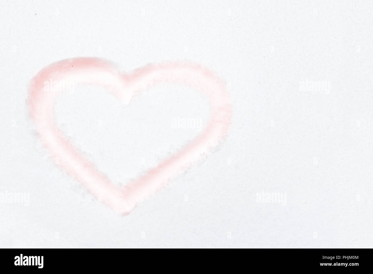 Red heart shape Stock Photo - Alamy
