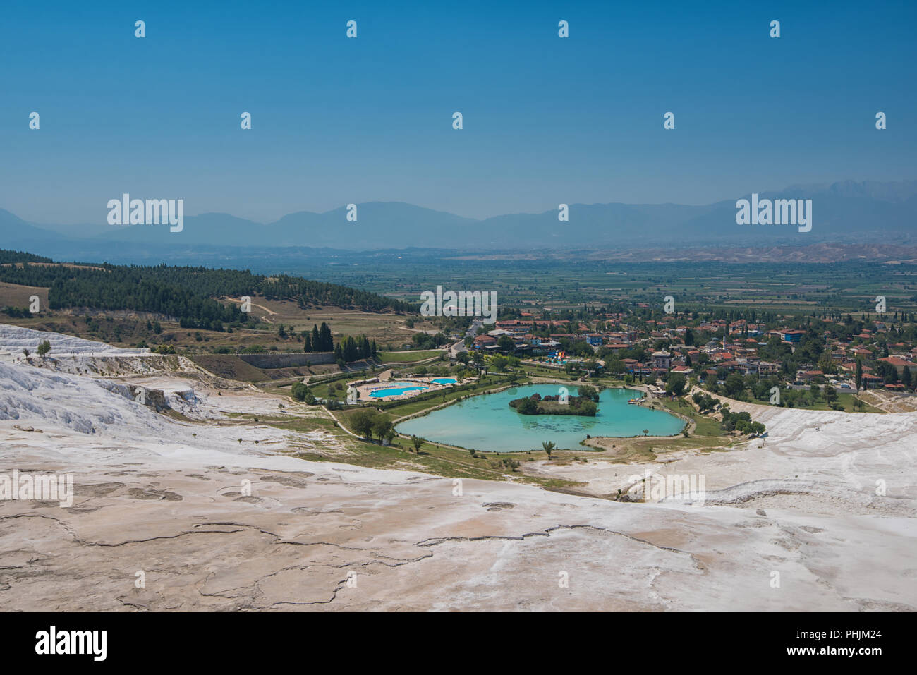 Famous Turkish Pammukale Stock Photo - Alamy