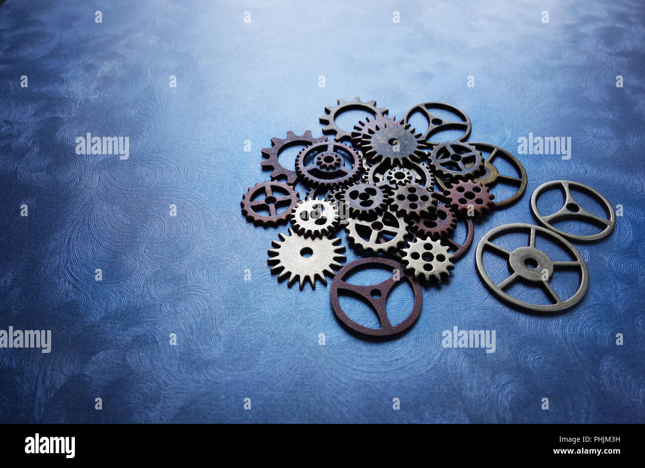 Gears and wheels Stock Photo - Alamy