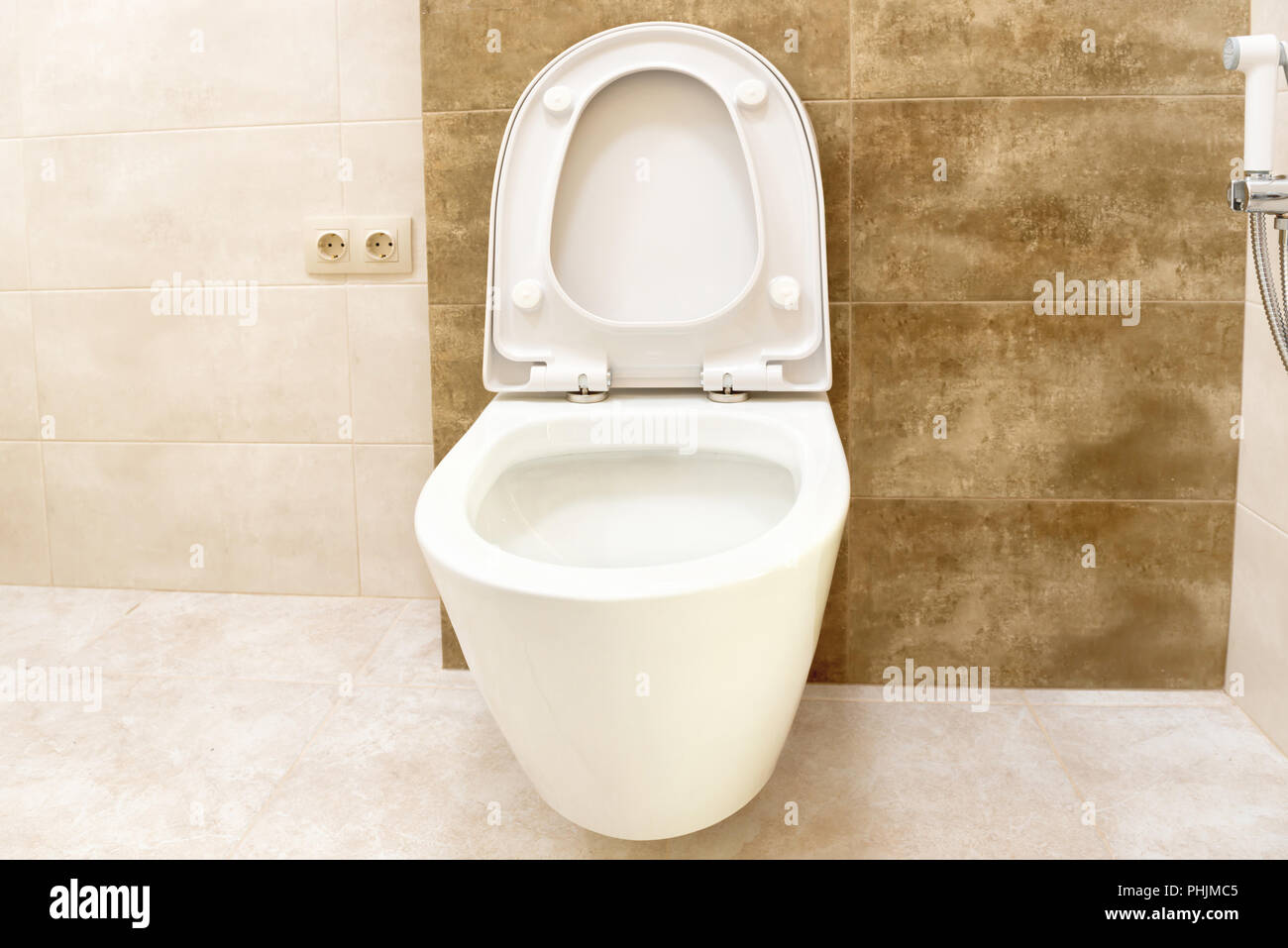 Open toilet space hi-res stock photography and images - Alamy