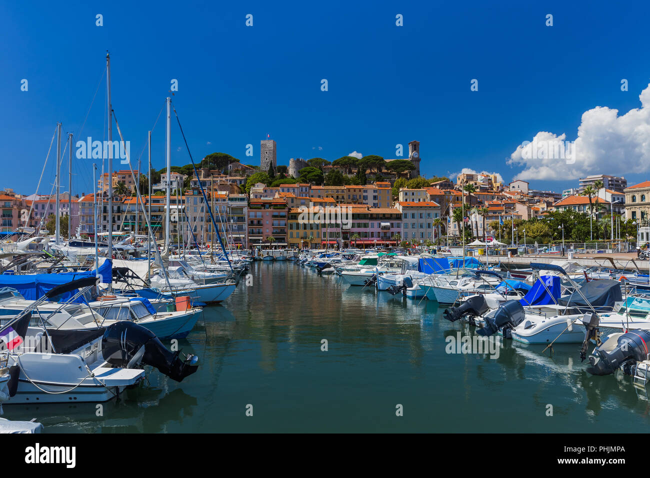 Old town in Cannes - France Stock Photo - Alamy