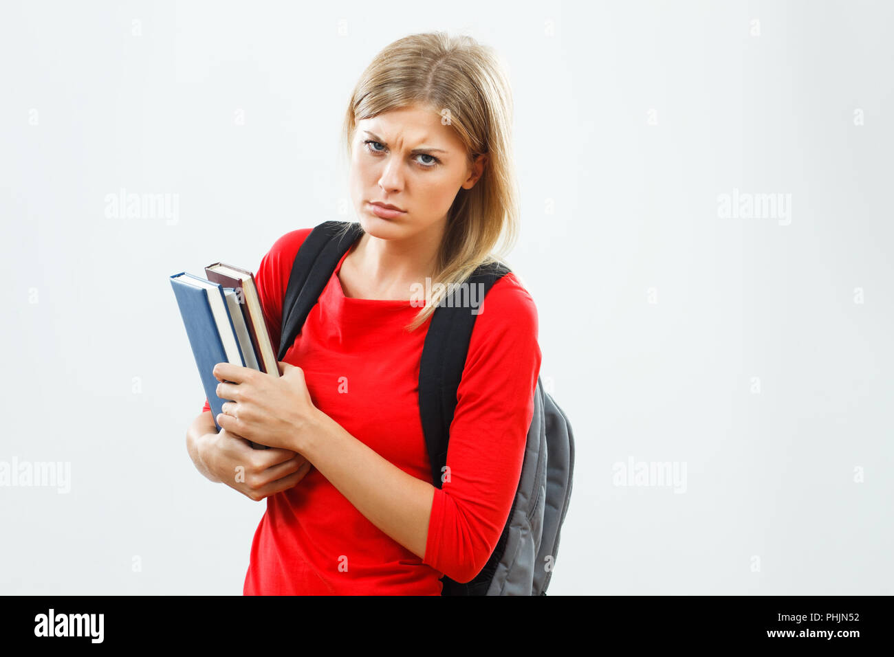 Angry student hi-res stock photography and images - Alamy