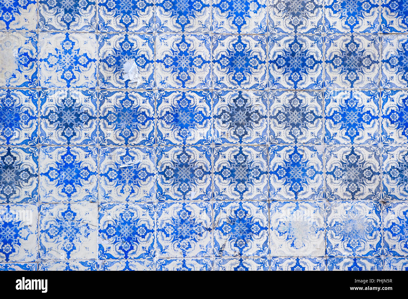 Vintage azulejos, traditional Portuguese tiles Stock Photo - Alamy