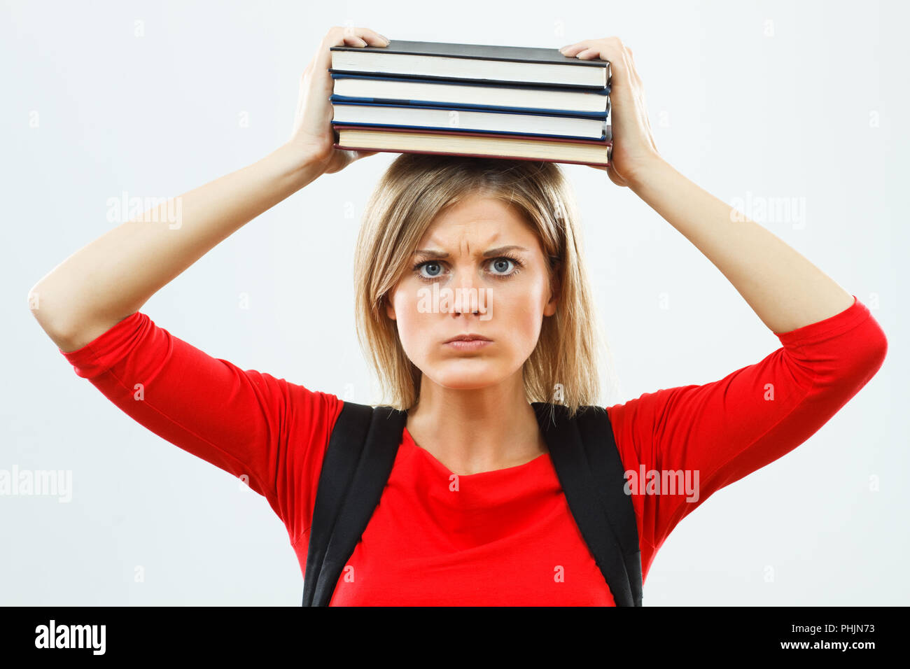 Angry student hi-res stock photography and images - Alamy