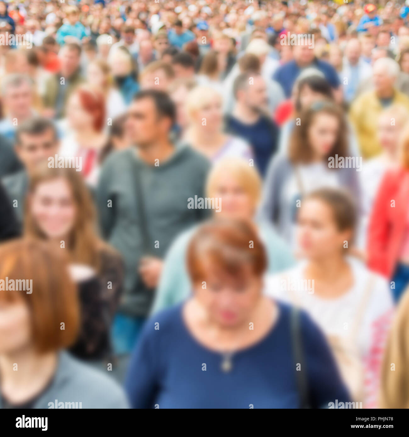 Crowd of people Stock Photo - Alamy