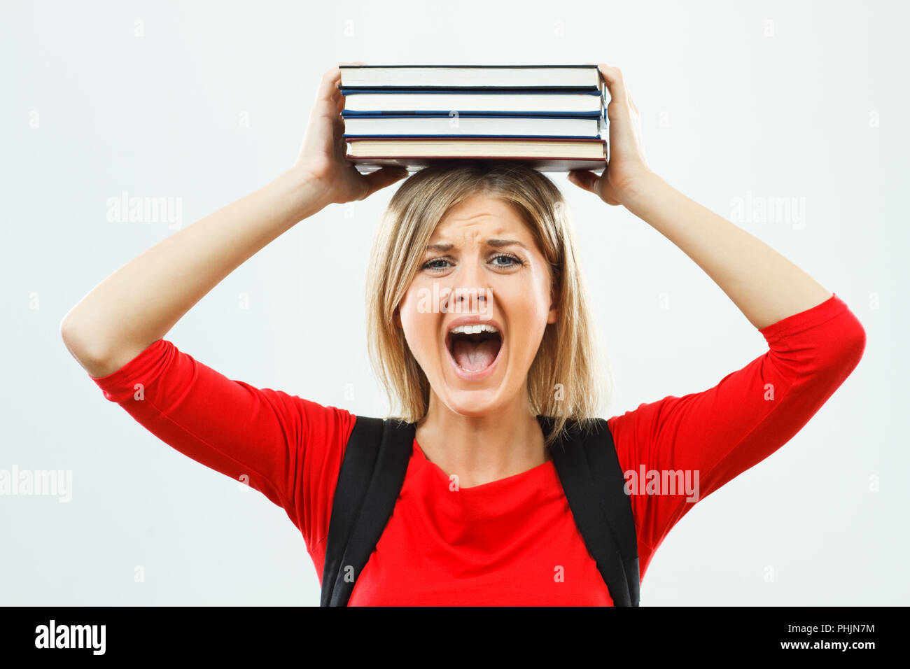 Angry student hi-res stock photography and images - Alamy