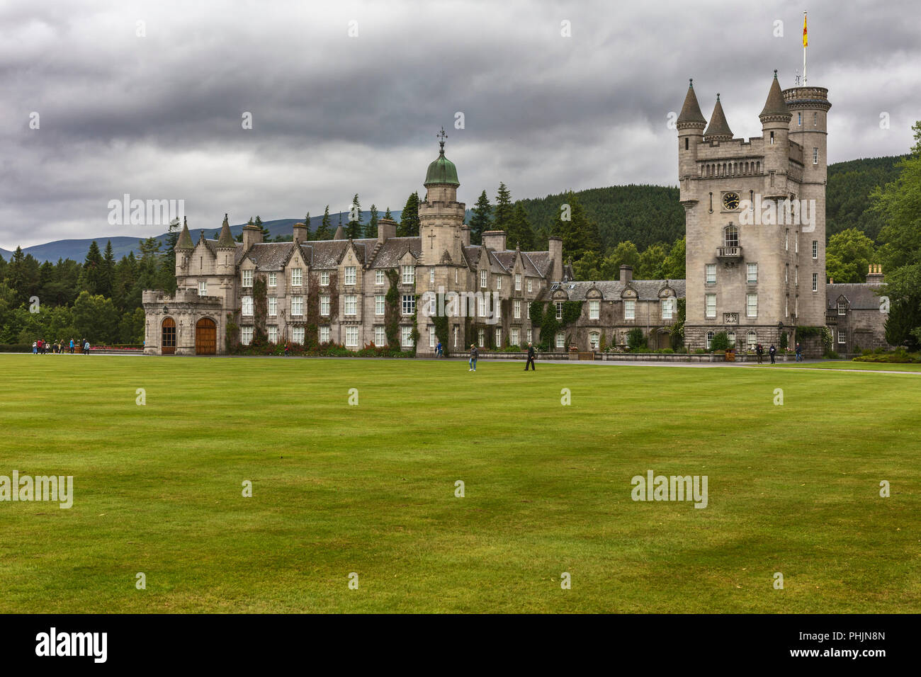 Balmoral castle, Aberdeenshire, Scotland, UK Stock Photo - Alamy