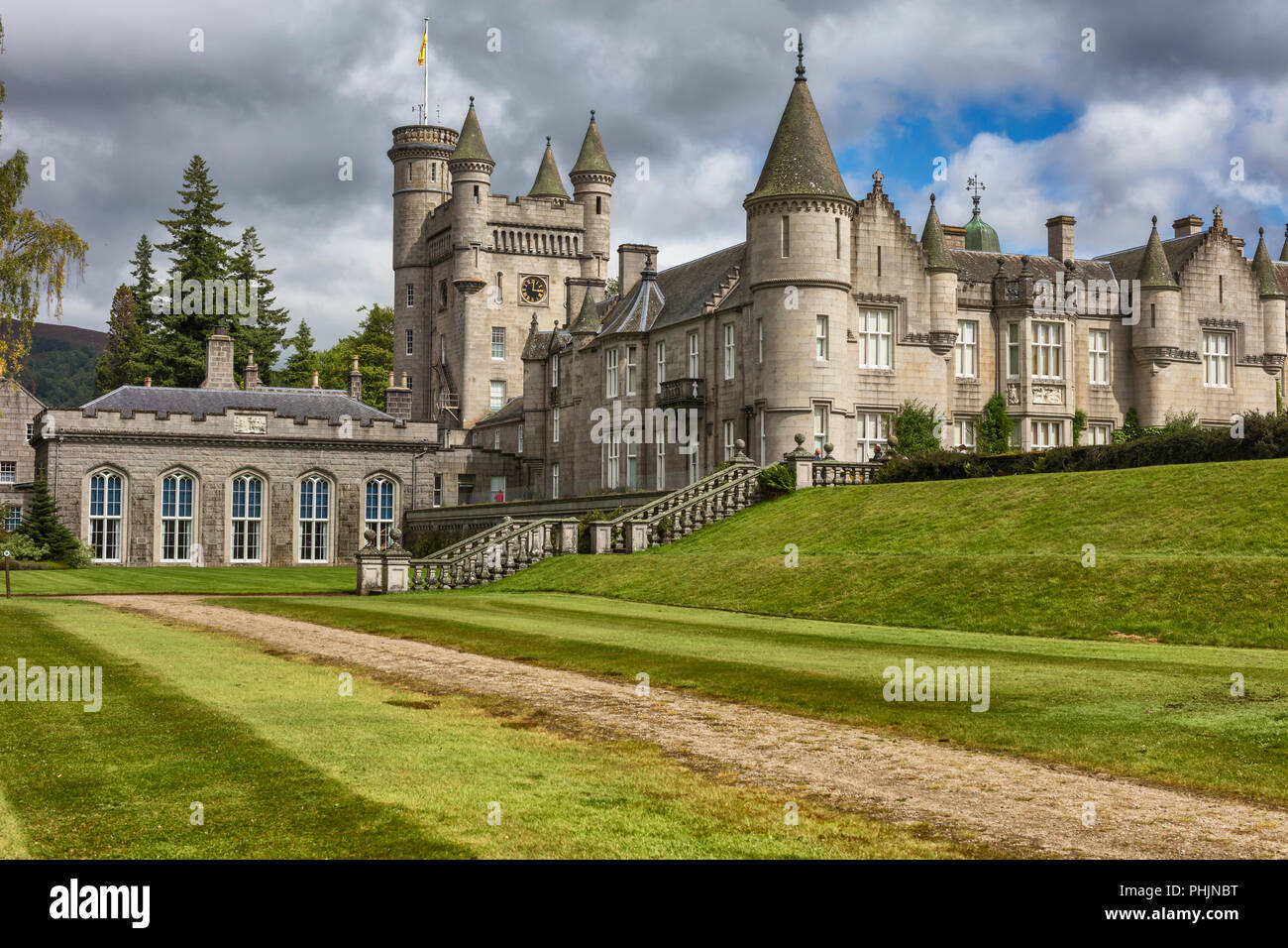 Balmoral castle, Aberdeenshire, Scotland, UK Stock Photo - Alamy