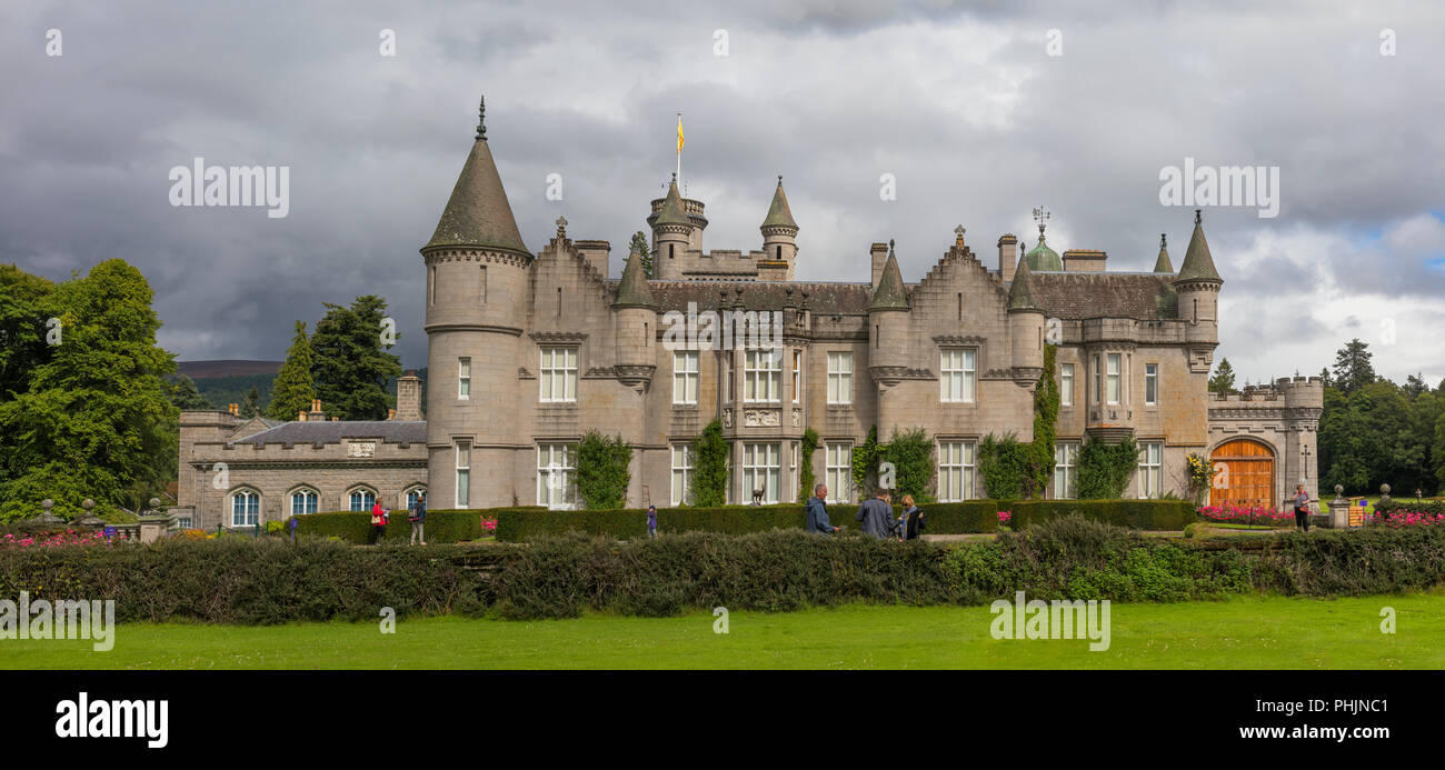 Balmoral castle, Aberdeenshire, Scotland, UK Stock Photo - Alamy