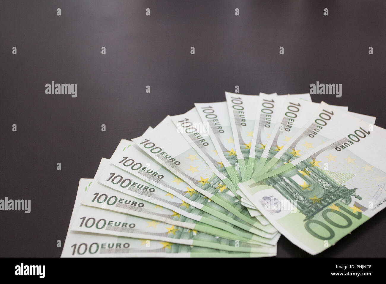 some savings in euro currency Stock Photo - Alamy