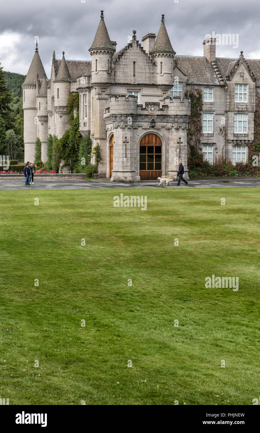 Balmoral castle, Aberdeenshire, Scotland, UK Stock Photo - Alamy