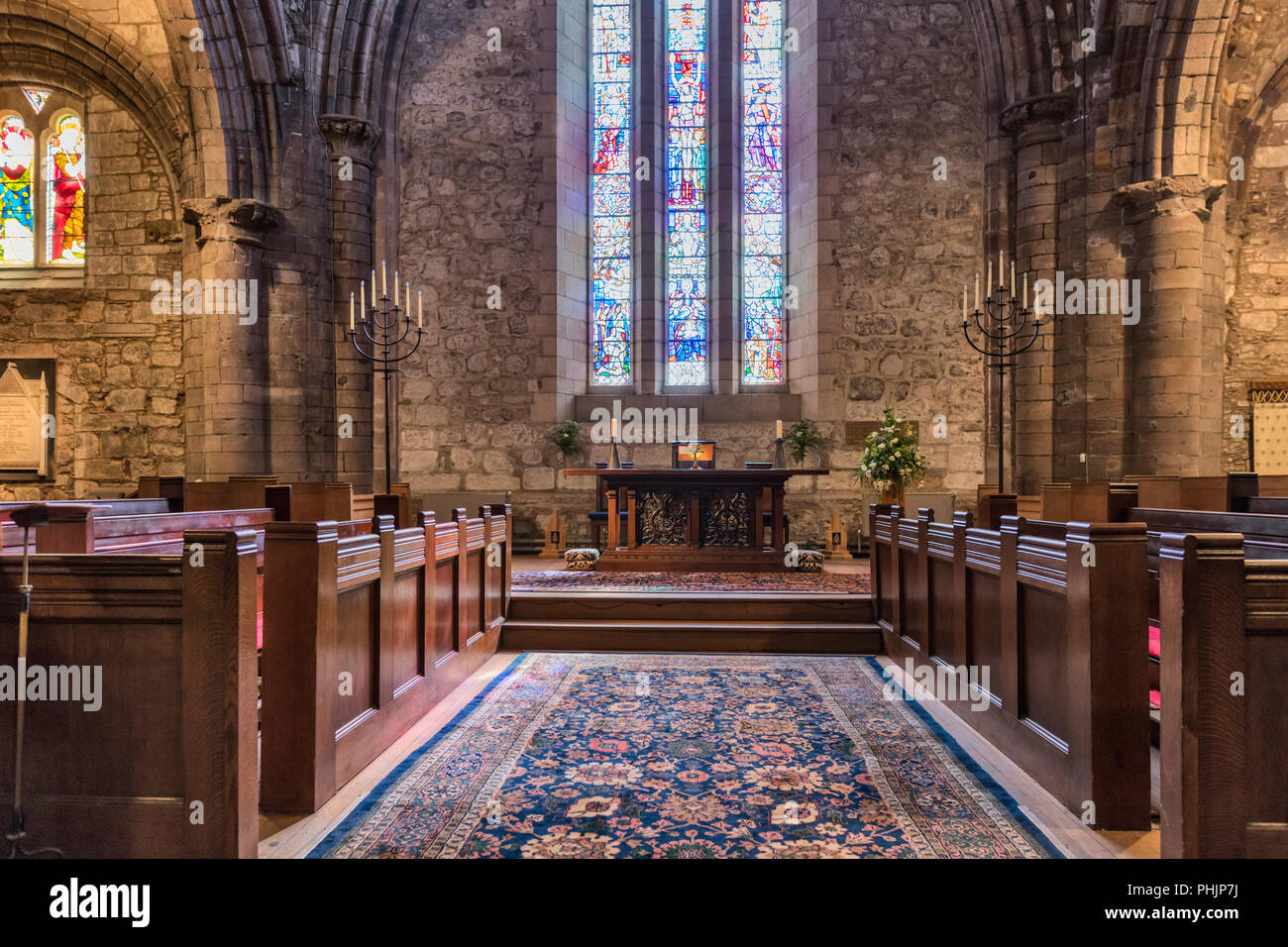 St Machar’s cathedral interior, Aberdeen, Scotland, UK Stock Photo - Alamy