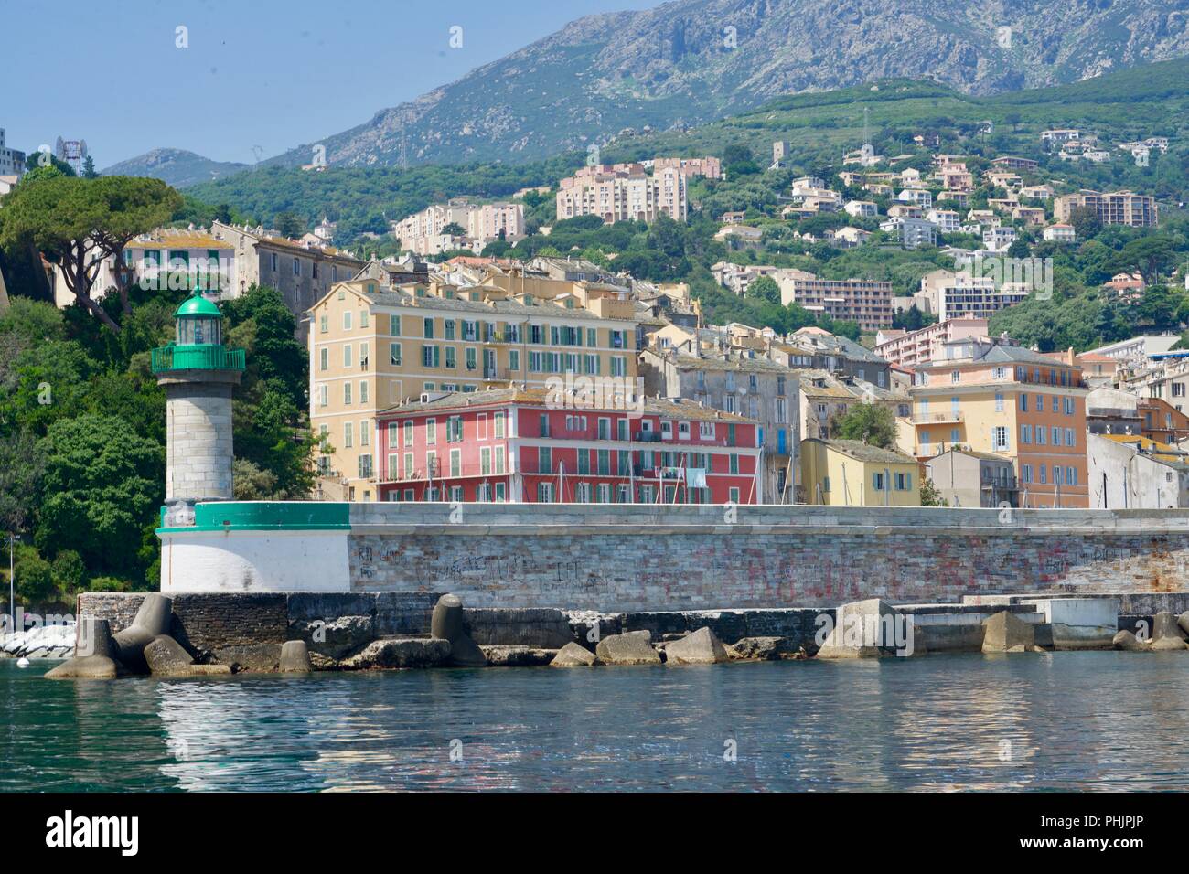 Lighthouse tower sky rural building hi-res stock photography and images ...
