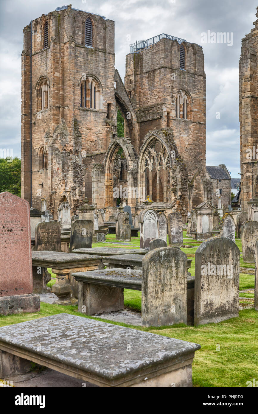 Elgin cathedral (13th century), Moray, Scotland, UK Stock Photo - Alamy