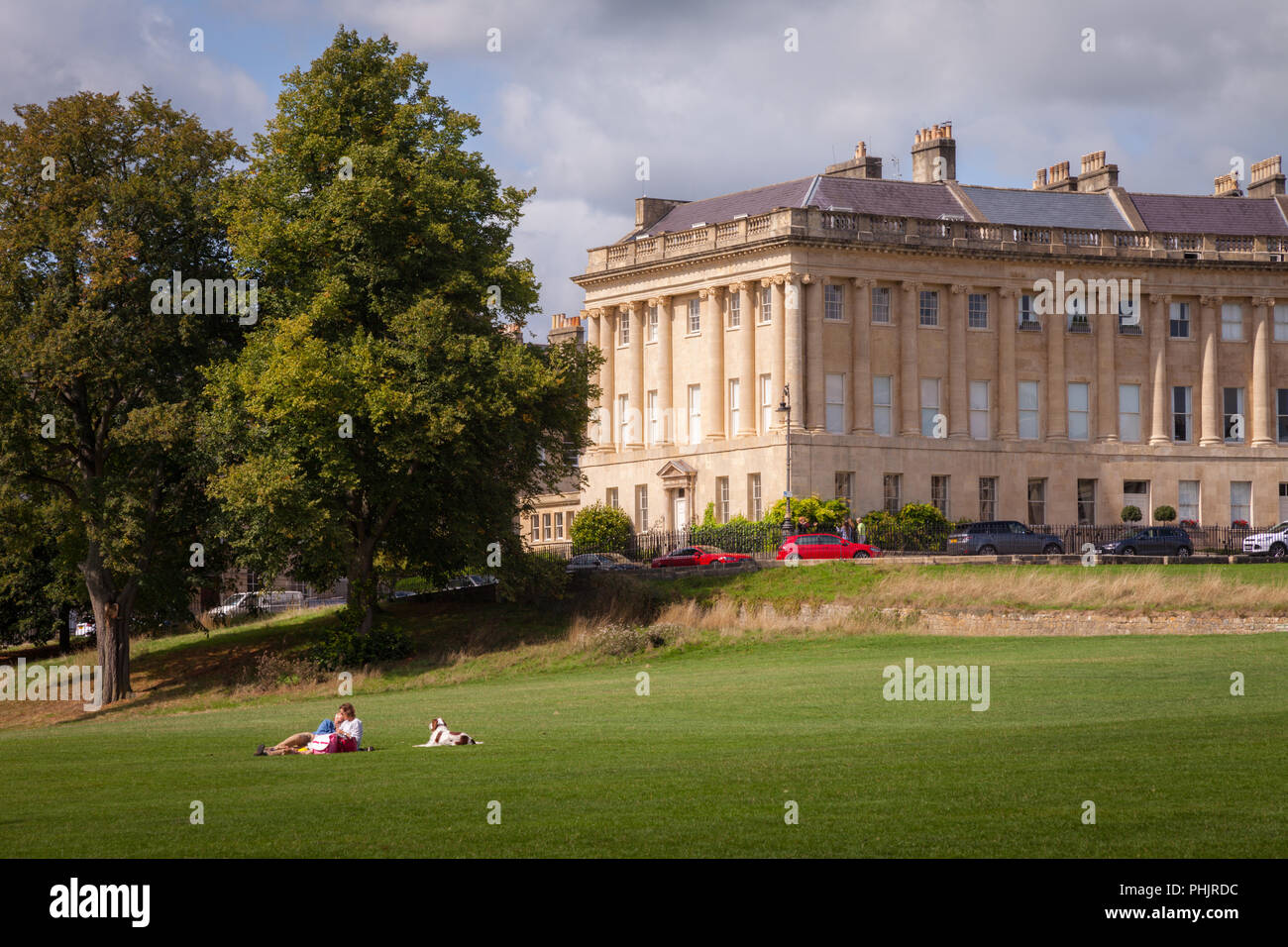 The Royal Crescent, Bath UK Stock Photo - Alamy
