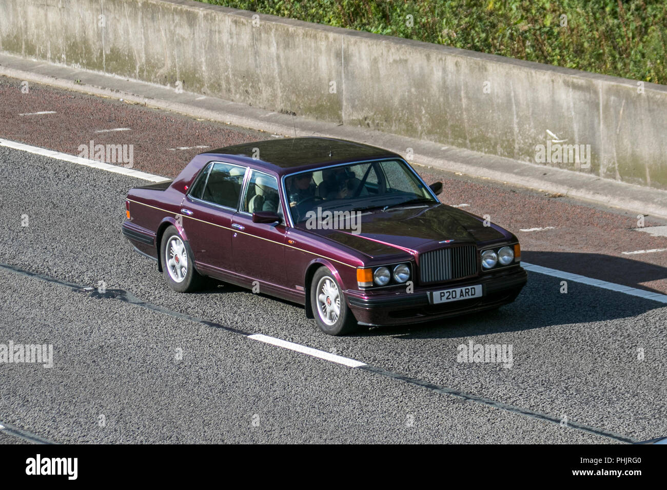1997 90s nineties British Bentley Turbo R LWB; Vintage, classic car ...