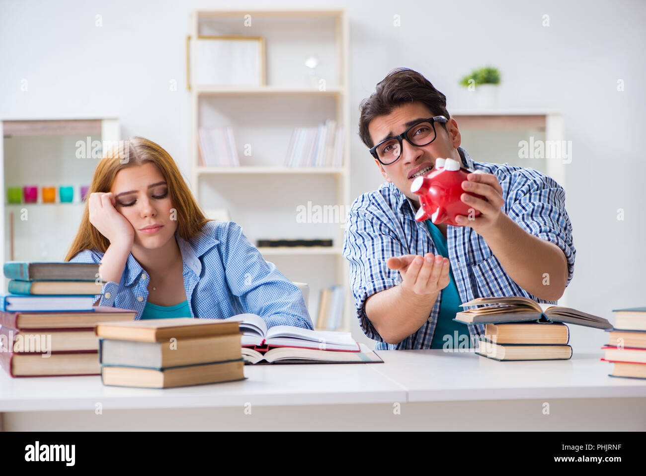 Checking out books library hi-res stock photography and images - Alamy