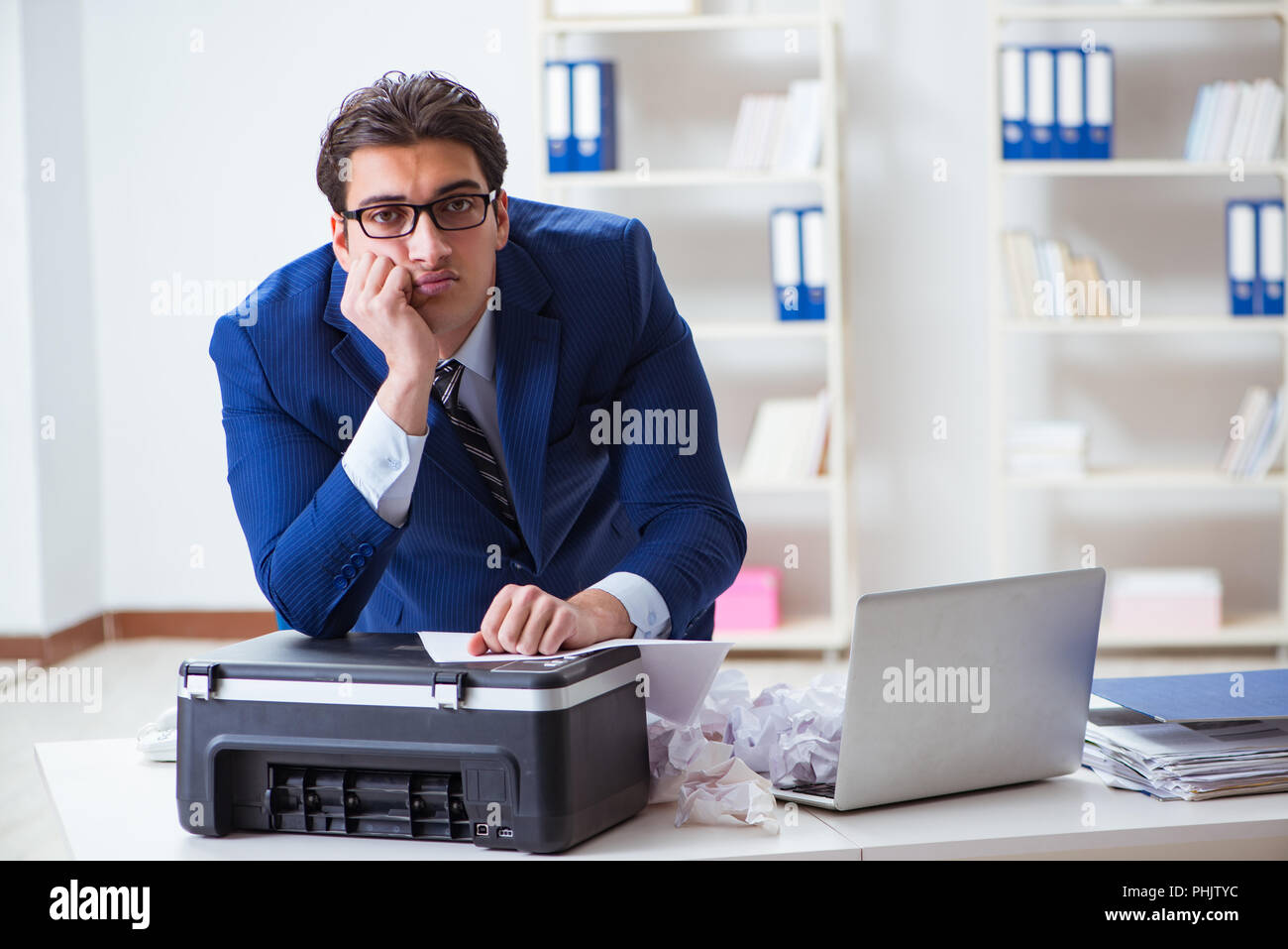 Angry and paper and office and copier hi-res stock photography and ...