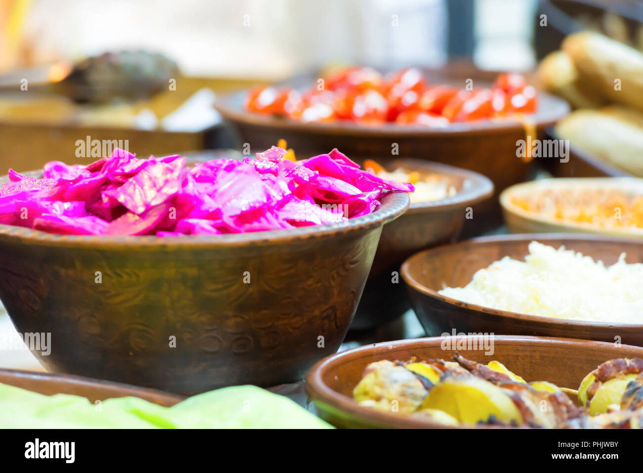 Festive buffet hi-res stock photography and images - Alamy
