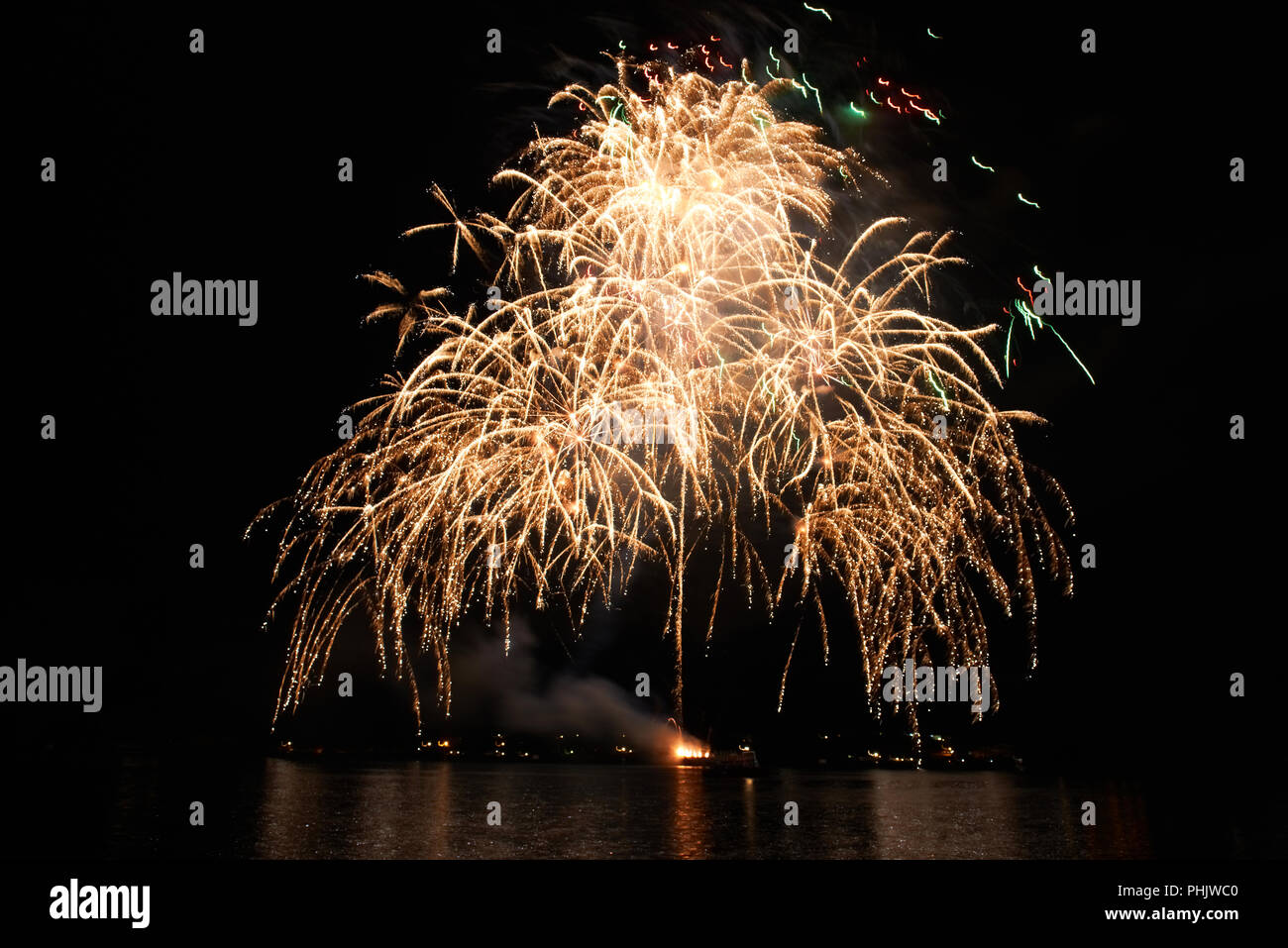 Fire water reflection hi-res stock photography and images - Alamy