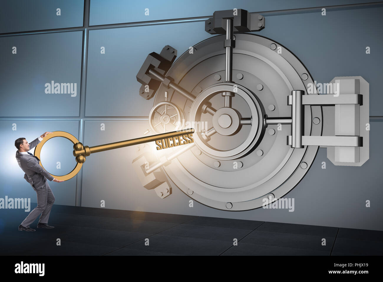 Bank opening vault hi-res stock photography and images - Alamy