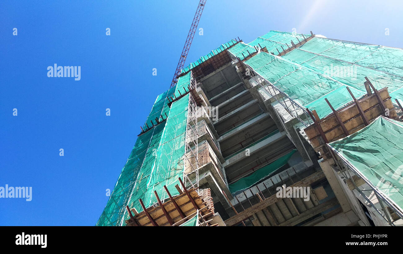 Catch platform or other construction projection from the face of a ...