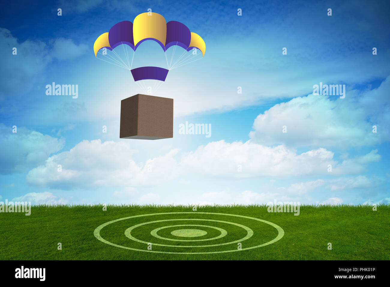 Parachute delivery hi-res stock photography and images - Alamy