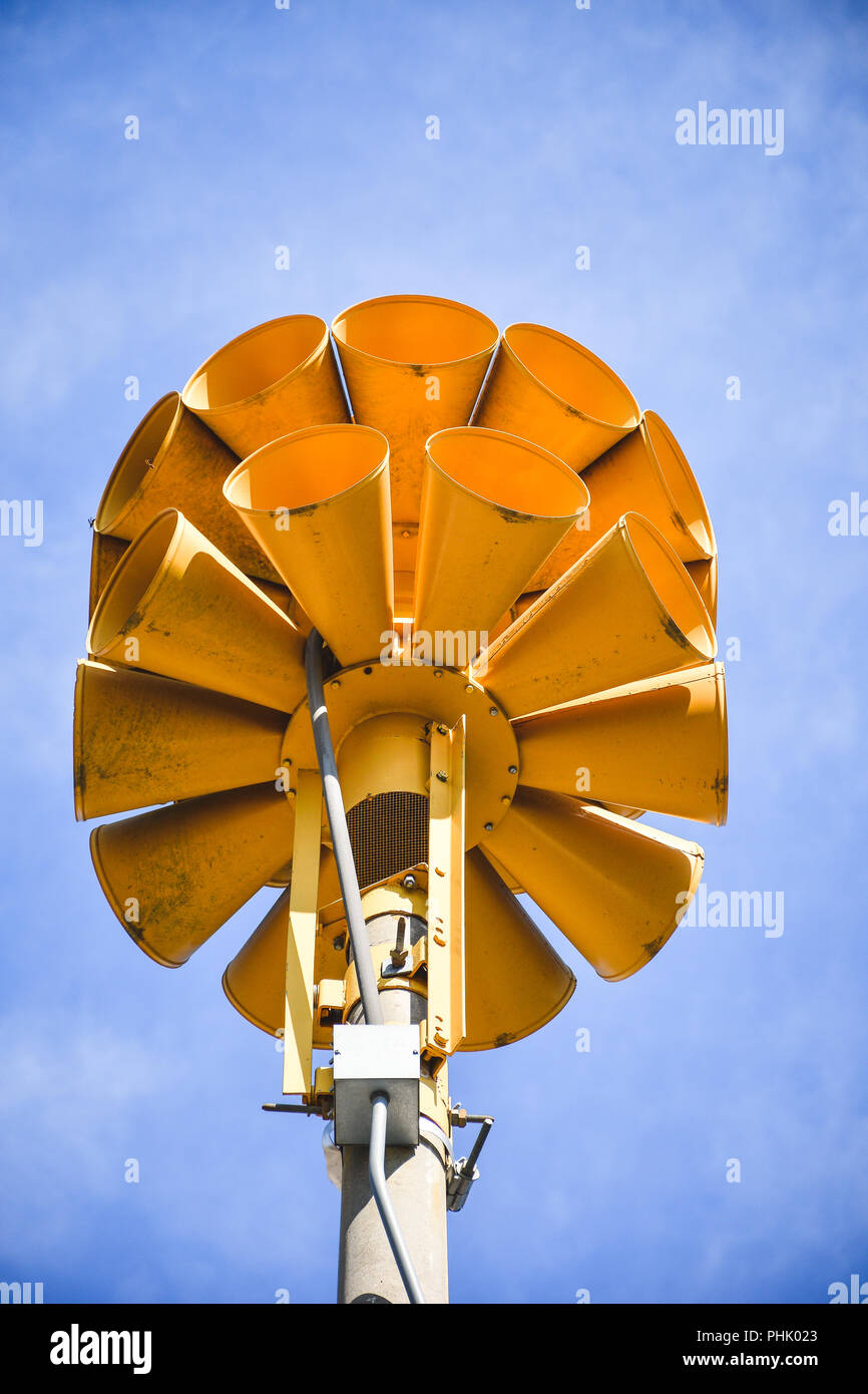 Tornado sirens hi-res stock photography and images - Alamy