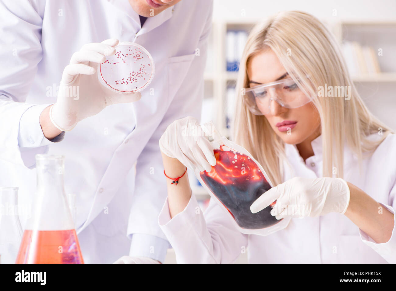 Blood samples bag hi-res stock photography and images - Alamy