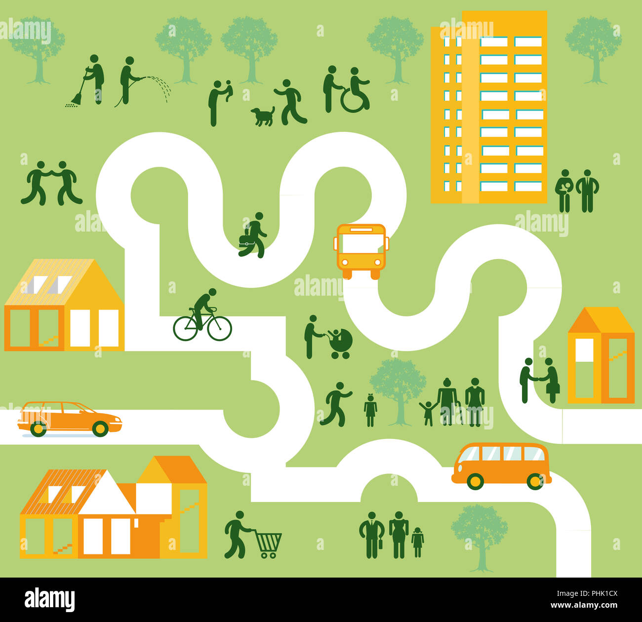 Community of people hi-res stock photography and images - Alamy