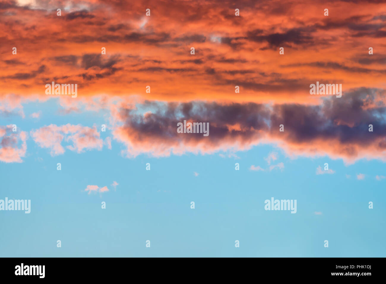 Dramatic sunset sky Stock Photo - Alamy