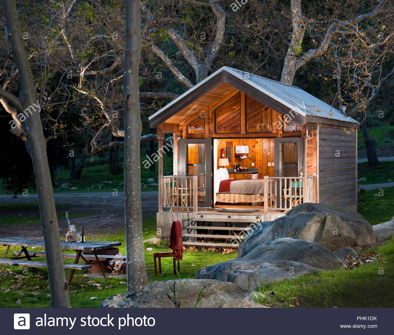 Resort Cabin High Resolution Stock Photography and Images - Alamy