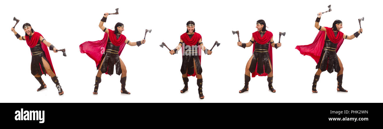Gladiator axe Cut Out Stock Images & Pictures - Alamy