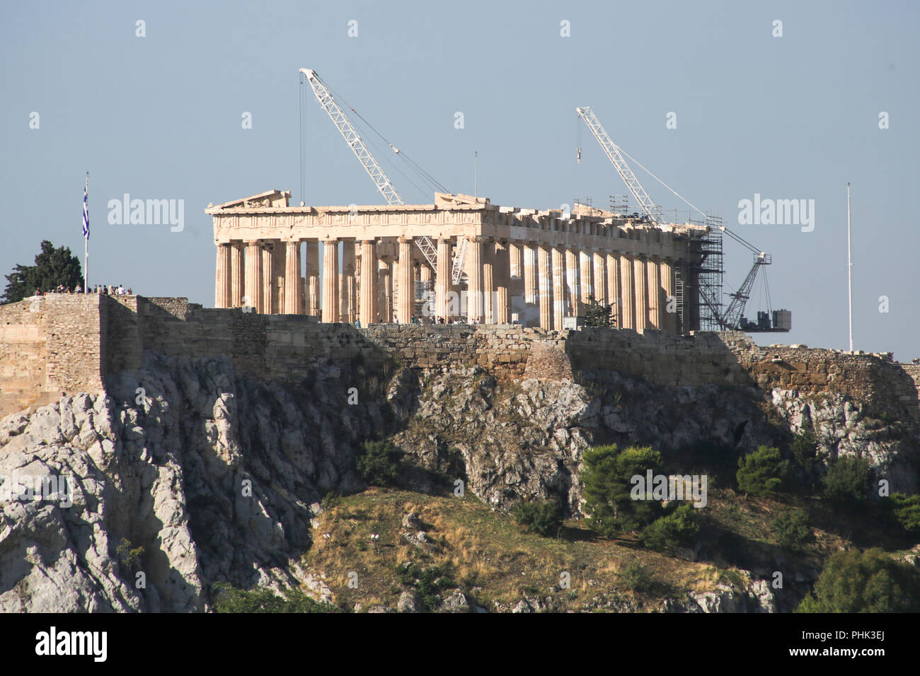 Acropolis night view hi-res stock photography and images - Alamy